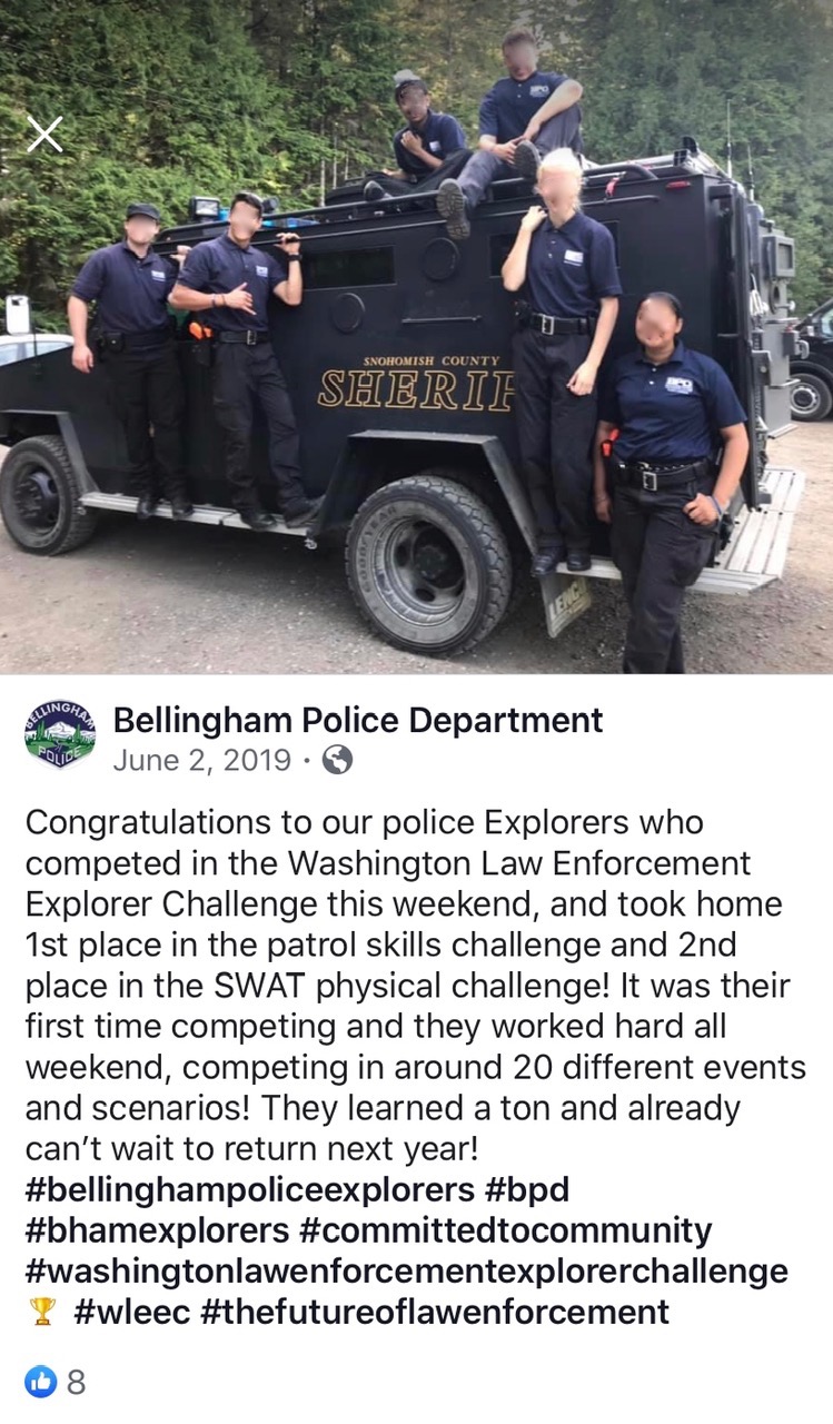 Exploring the Bellingham Police Explorers program